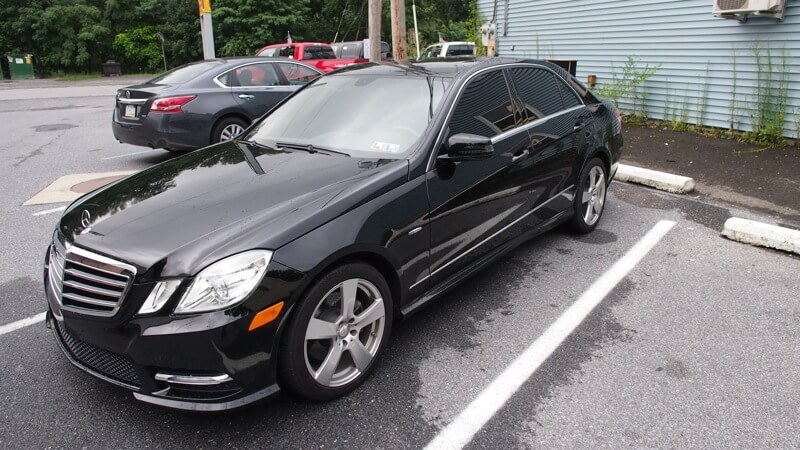 Repeat Client has 2nd Mercedes Window Tint Installation at Mobile Edge