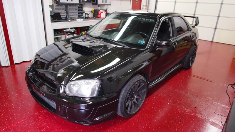 Subaru STi Remote Car Starter Installation for Slatington Client