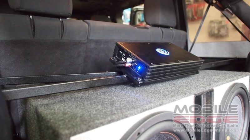 Why Mobile Edge Uses Metal Amp Racks In System Installs - Mobile Edge