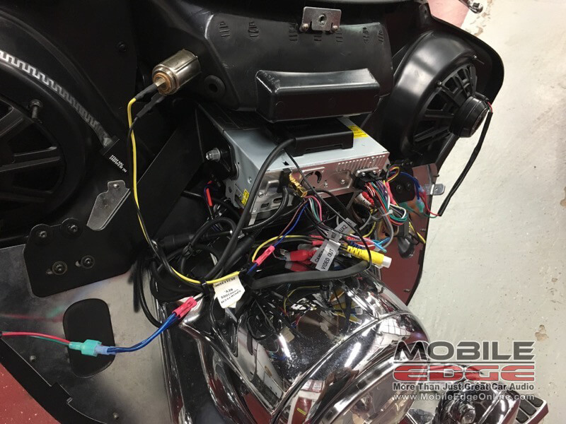 East Stroudsburg Client Gets Harley-Davidson Road King Stereo Upgrade