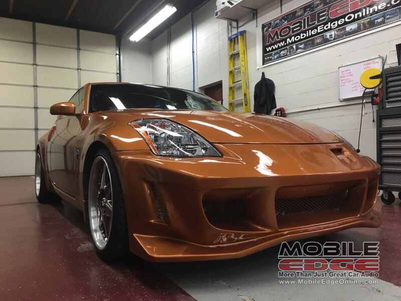 Tamaqua Client Comes to Mobile Edge for Nissan 350Z Stereo Upgrade
