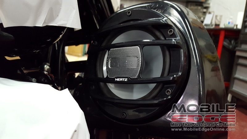 Harley Davidson Road King Special Audio System for Jim Thorpe Client