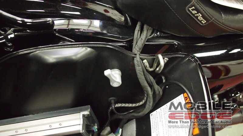 Harley Davidson Road King Special Audio System for Jim Thorpe Client