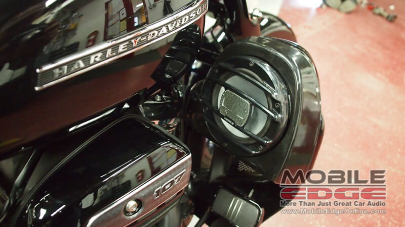 Harley Davidson Road King Special Audio System for Jim Thorpe Client