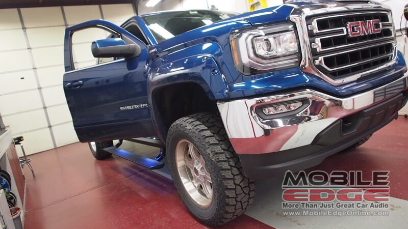 GMC Sierra PowerStep Motorized Side Steps for Danielsville Client