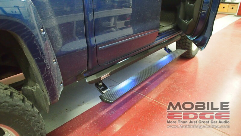 GMC Sierra PowerStep Motorized Side Steps for Danielsville Client