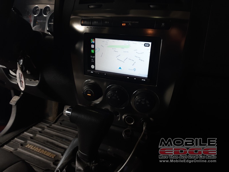 2006 Hummer H3 Gets Sony CarPlay Radio Upgrade