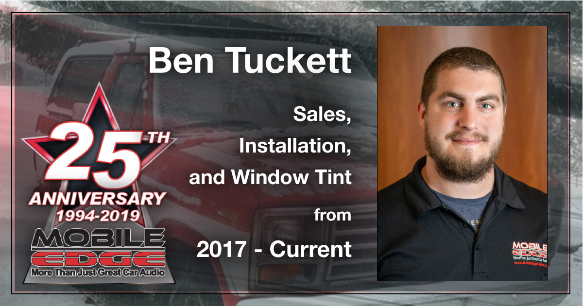 Ben Tuckett: A Young Man With a Strong Work Ethic and Desire to Learn