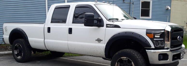 Fender Flares and Backup Camera Add Safety To 2016 Ford F-350