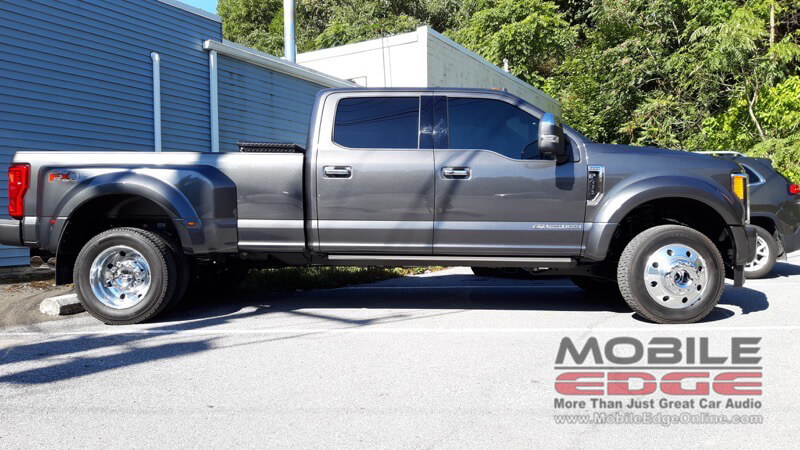 Magnetic Metallic Gray 2020 Ford F-450 Gets 3M Window Tint Upgrade