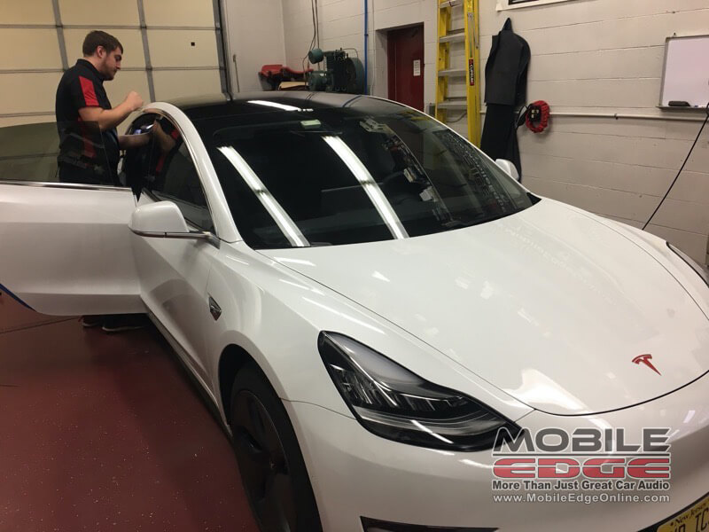 Crystalline Window Tint for New Jersey Tesla Model 3
