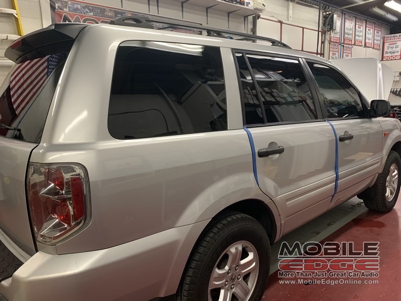 Extremely Dark 3M Color Stable Window Tint Added to 2006 Honda Pilot