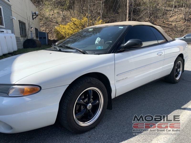Classic 1996 Chrysler Sebring Convertible Gets 3M Window Tint Upgrade
